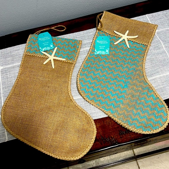 Bealls Coastal Tidings | Holiday | Bnwt Bealls Coastal Tidings Burlap ...